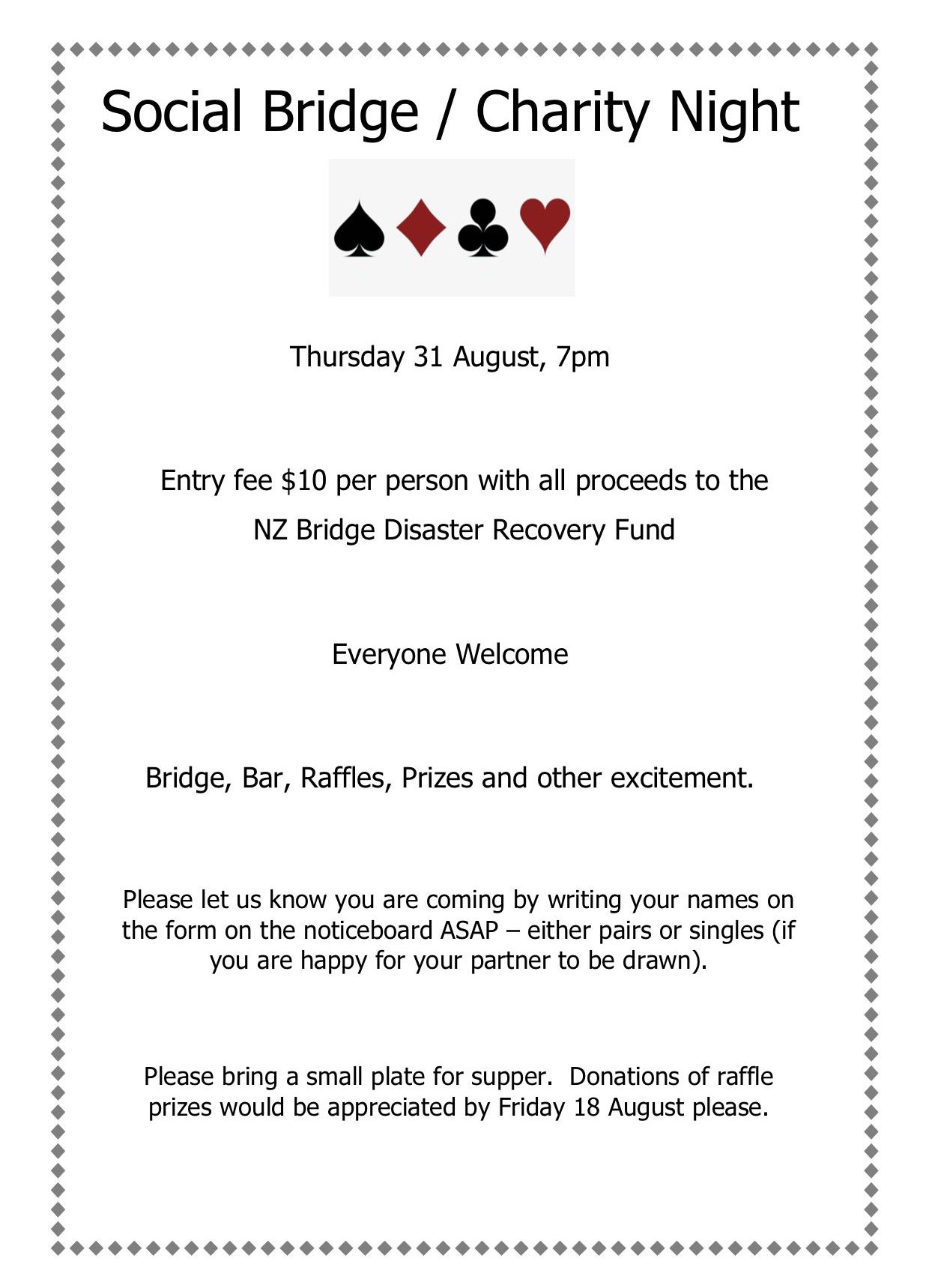 Timaru Bridge Club